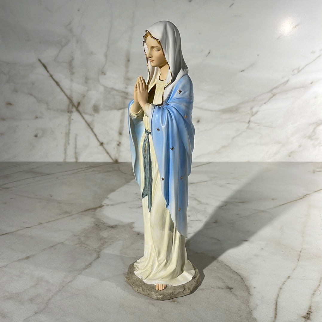 Blessed Virgin Mary In Blue Statue — AllSculptures