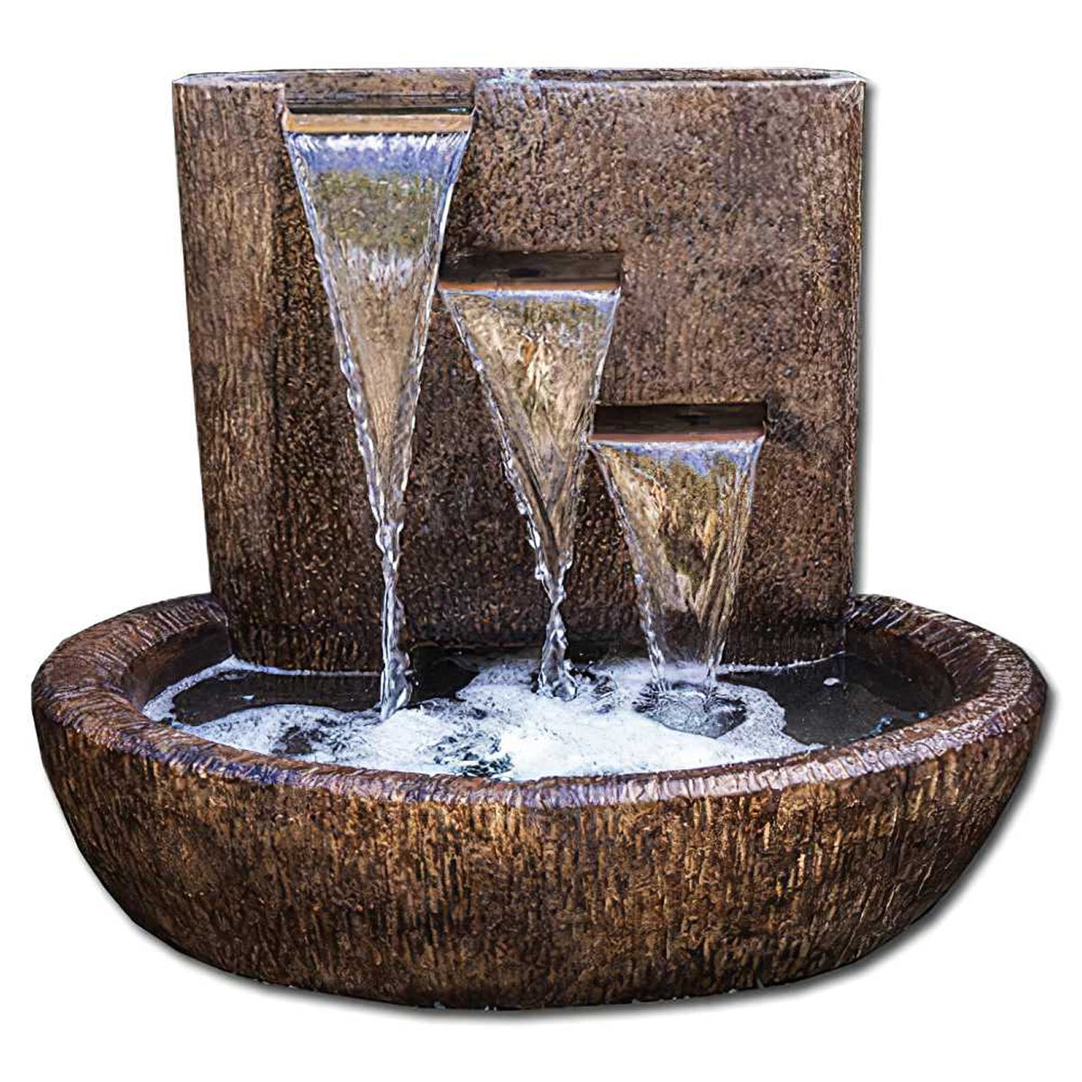 Adobe Springs Fountain- Cast Stone — AllSculptures