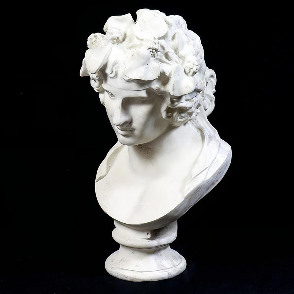Greek God Dionysus Bust — AllSculptures