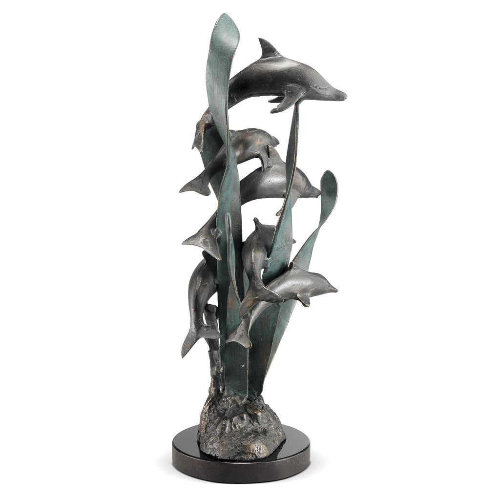 Dolphin Sculptures, Statues & Figurines — AllSculptures