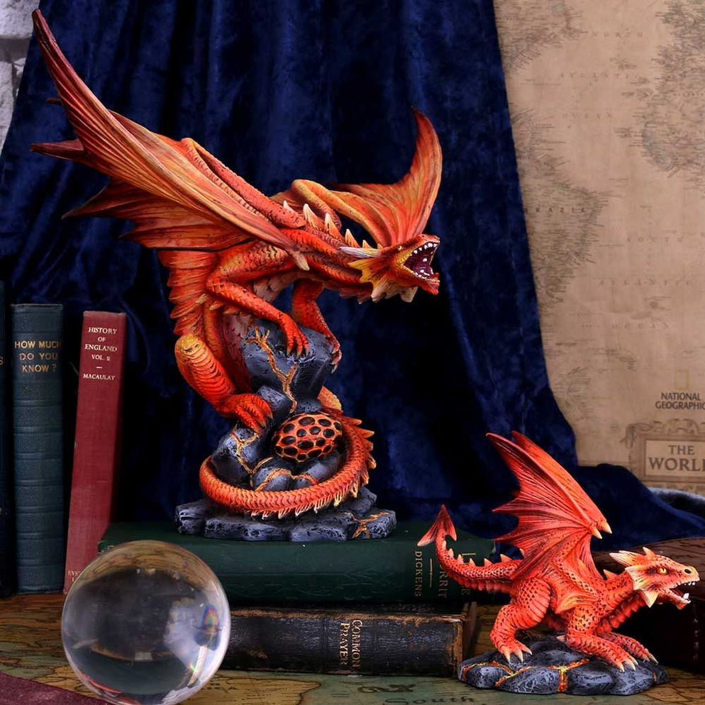 Fire Dragon Statue by Anne Stokes — AllSculptures