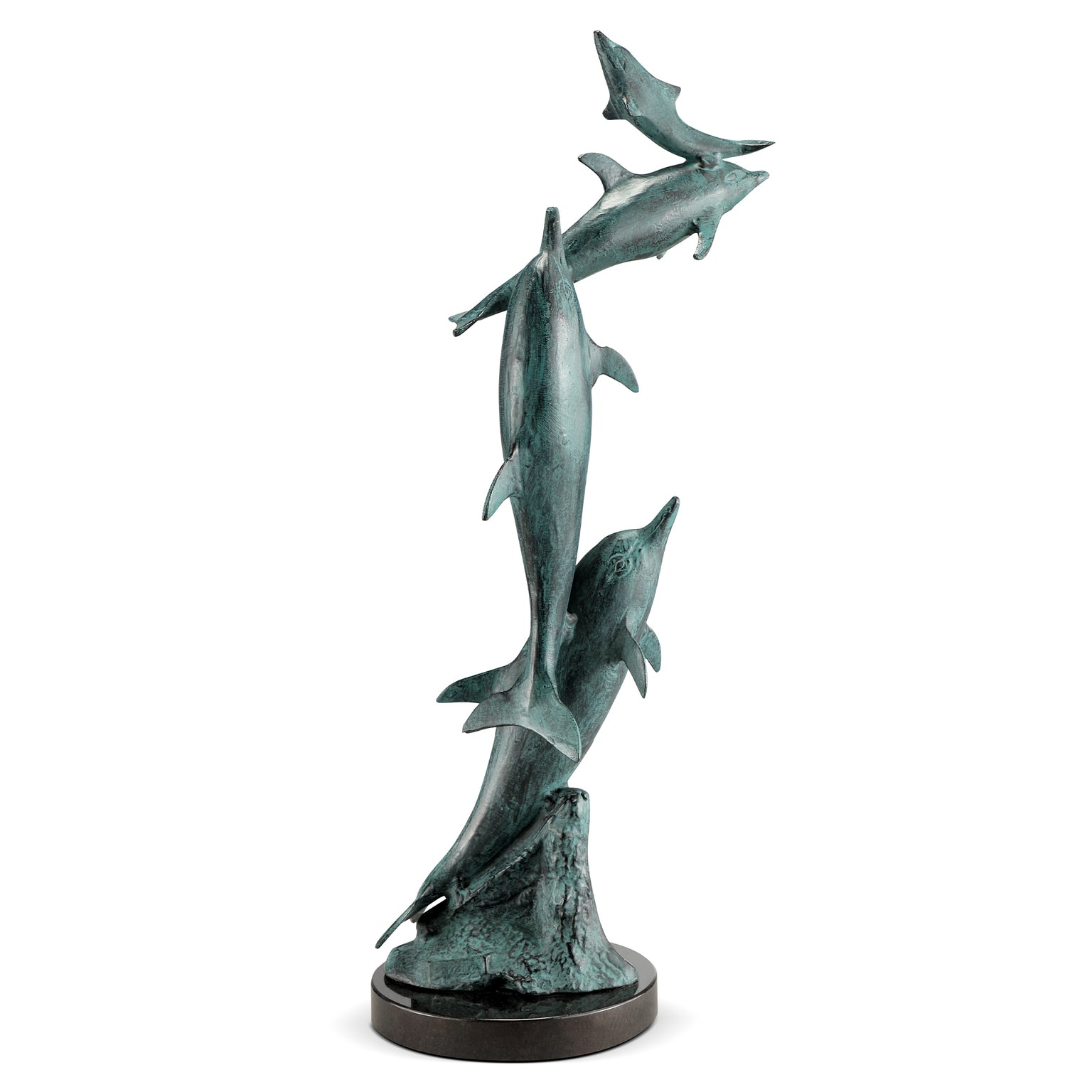 Dolphin Sculptures, Statues & Figurines — AllSculptures