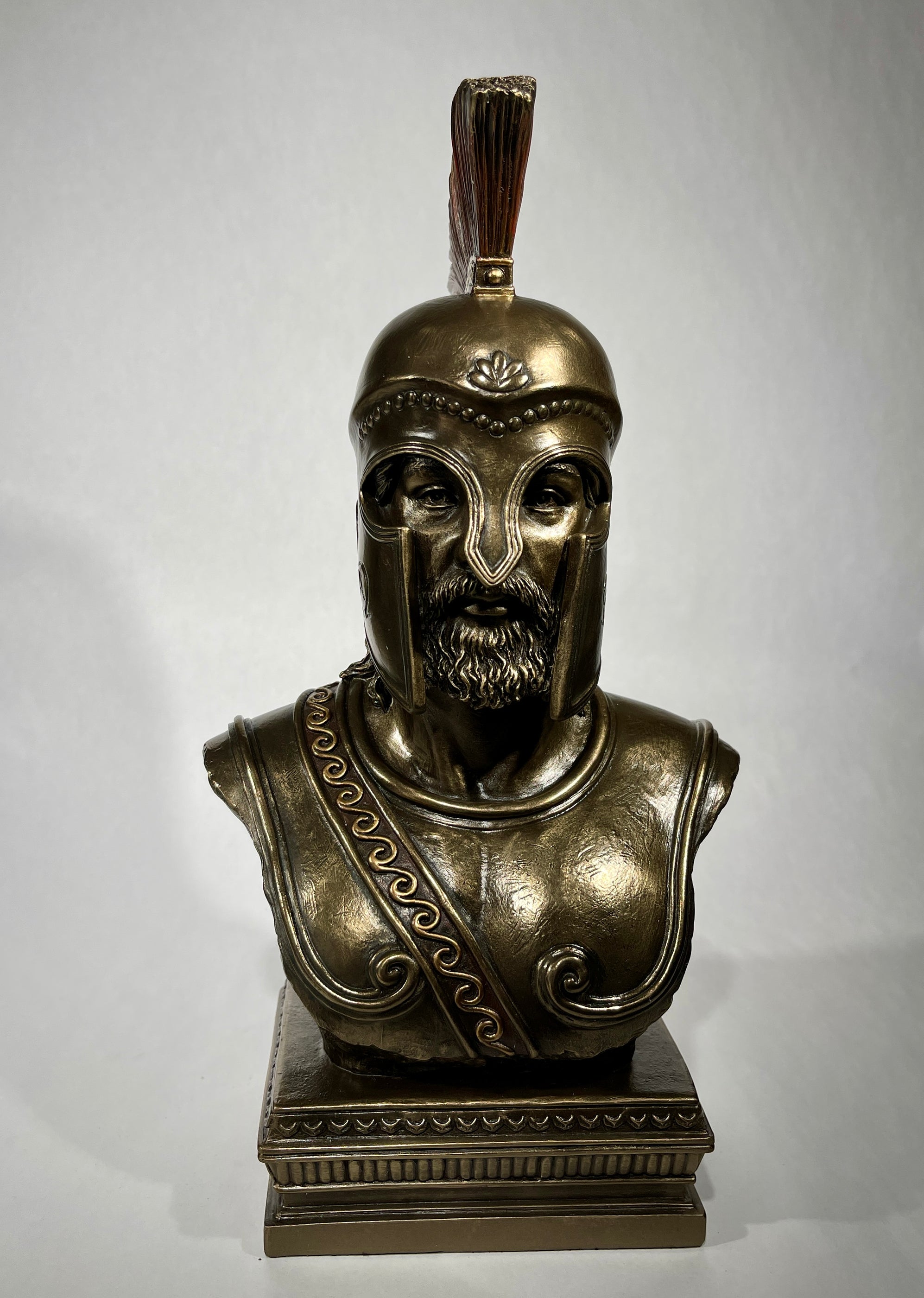 Spartan Hoplite Half Bust — AllSculptures