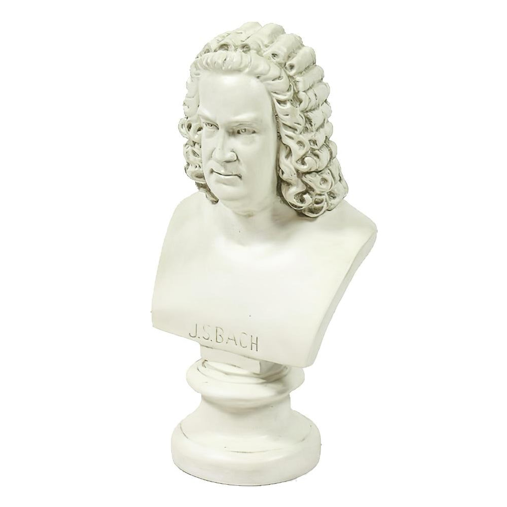 Johann Sebastian Bach Bust-17"H — AllSculptures