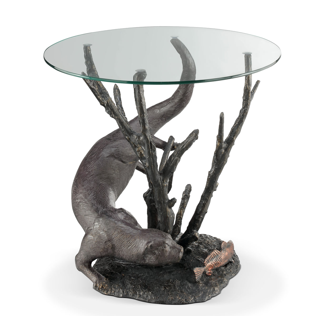 Otter Chae End Table by San Pacific International/SPI Home — AllSculptures