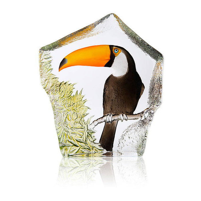 Toucan Crystal Sculpture-Limited Edition — AllSculptures