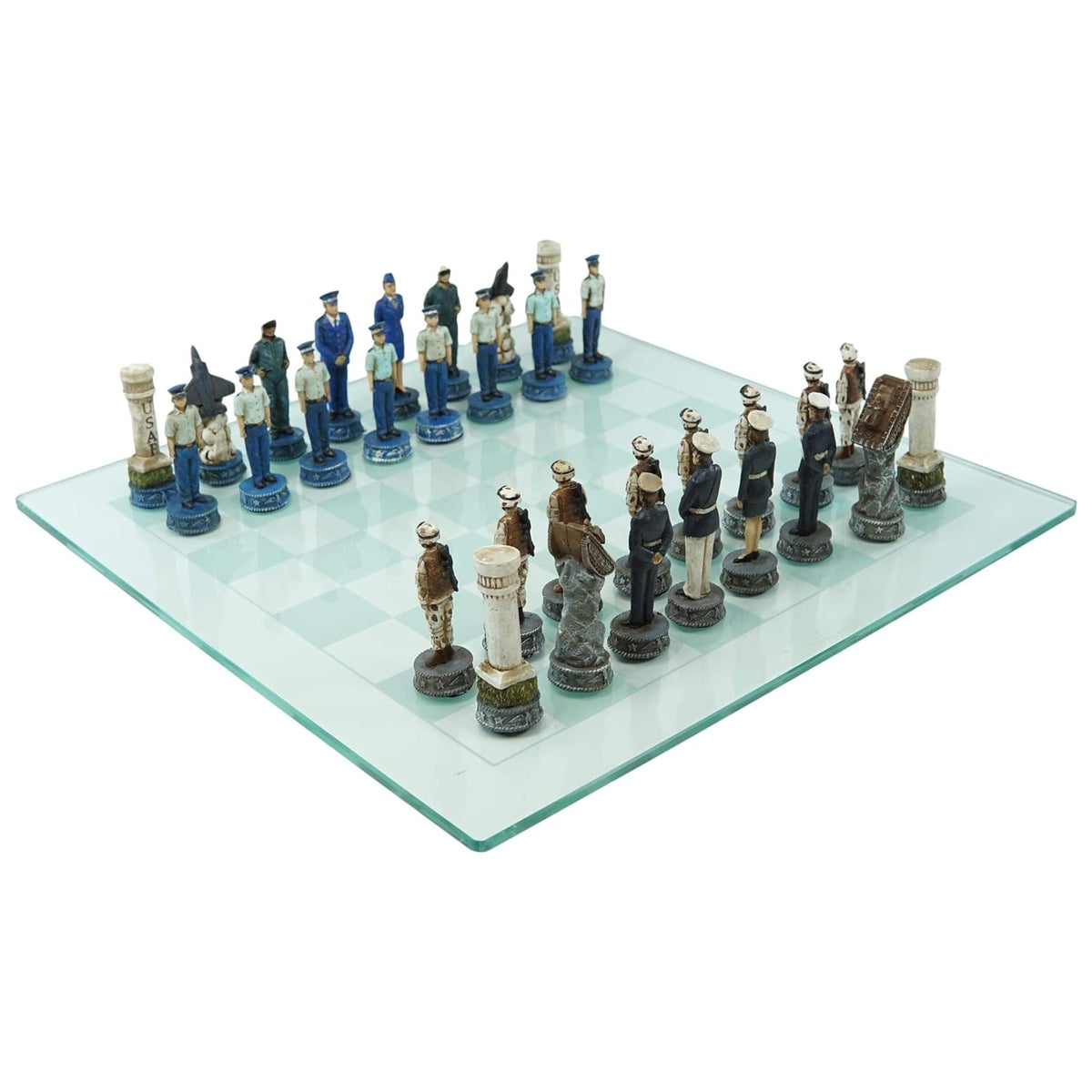 US Military Chess Set — AllSculptures