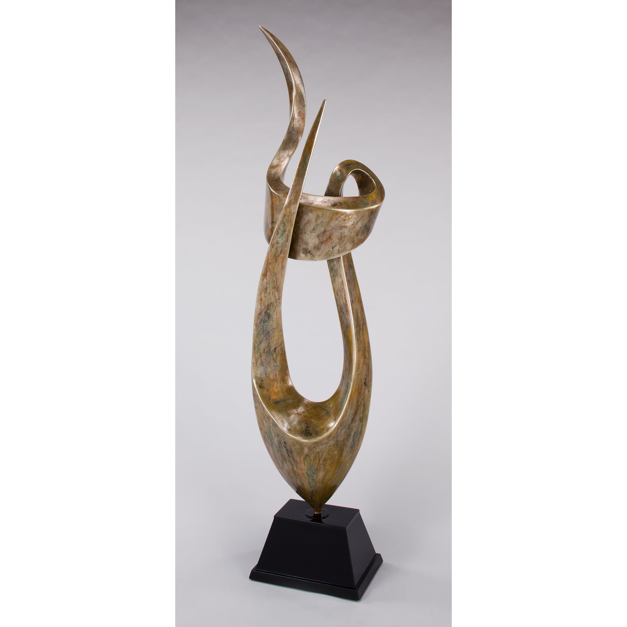 Abstract Flow Modern Floor Sculpture — AllSculptures