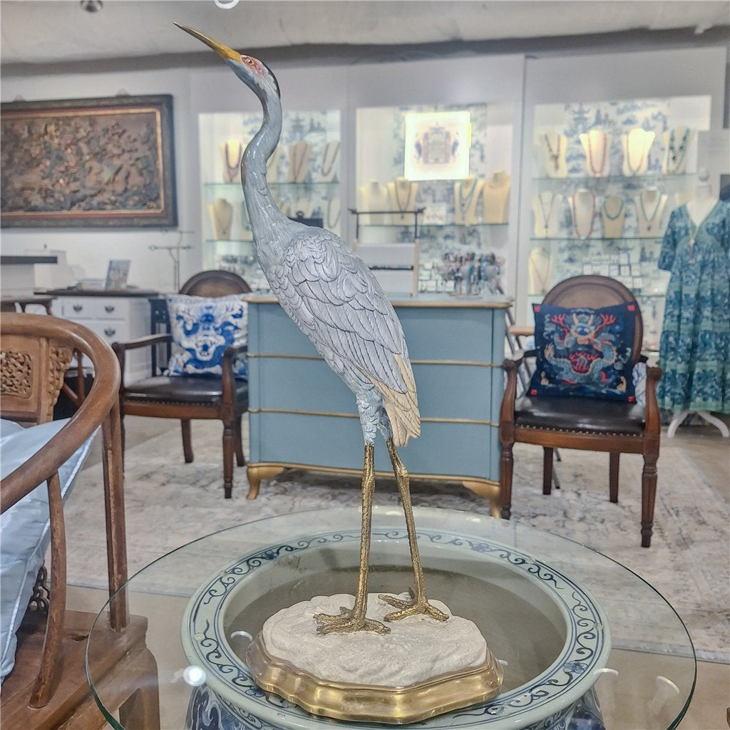 Egret & Heron Sculptures | Statues | Figurines — AllSculptures