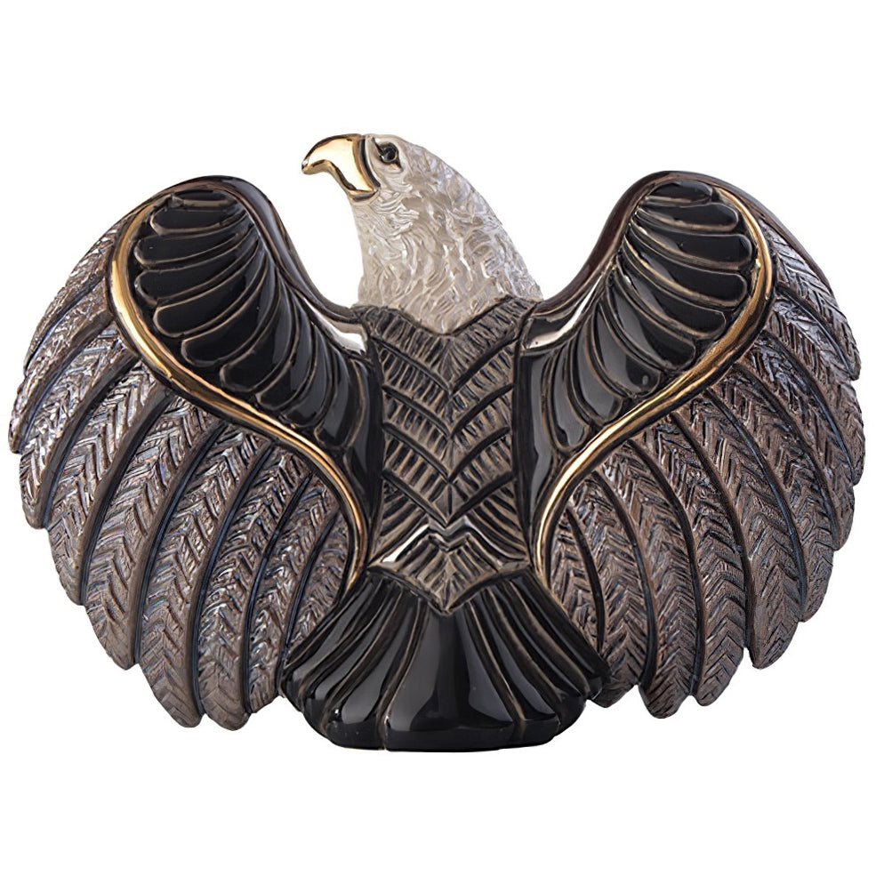 Bald Eagle Figurine | De Rosa Ceramic | Sculpture — AllSculptures