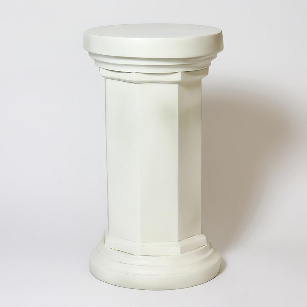 Hex Pedestal-29"H | Sculpture Bust Display Pedestal — AllSculptures