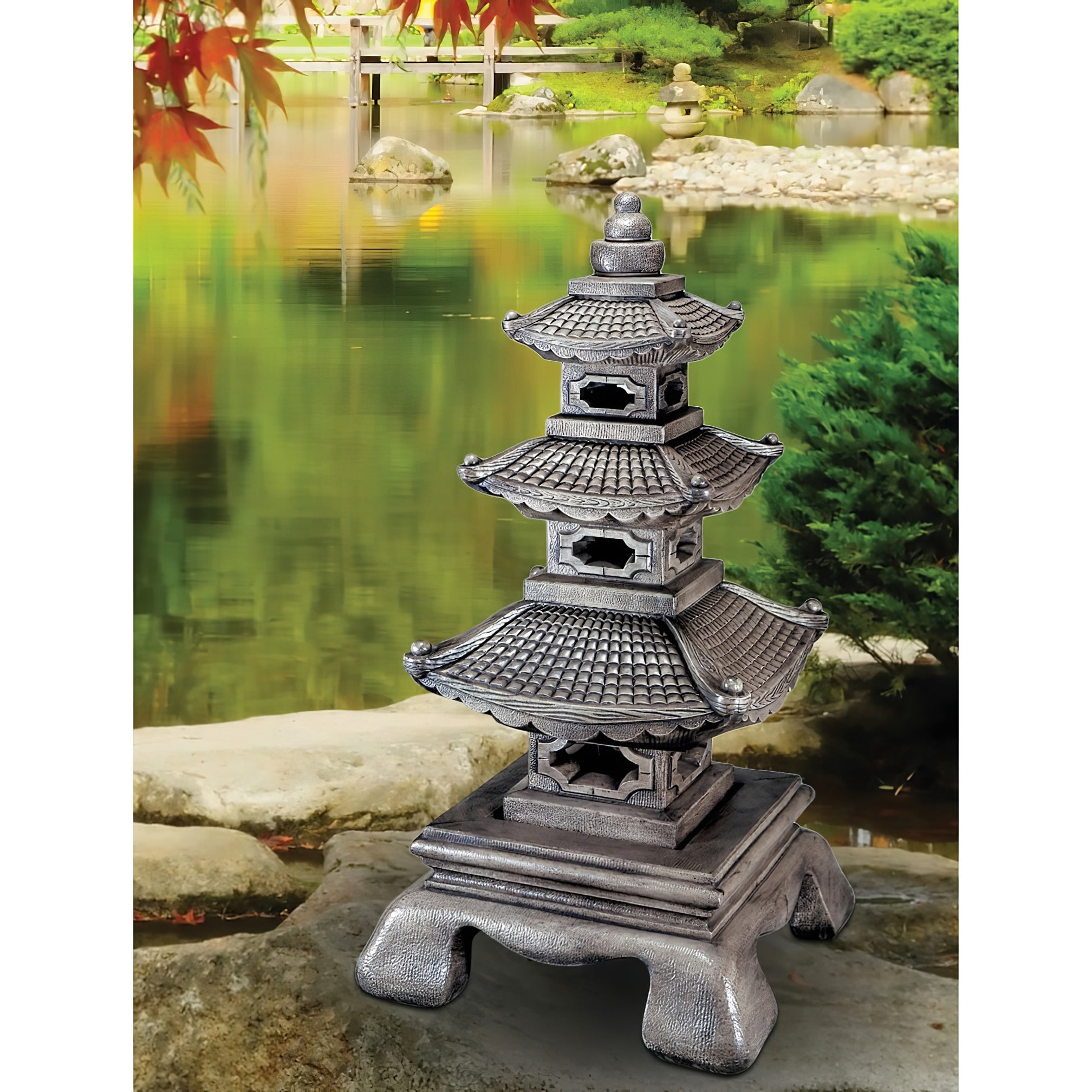 Large Pagoda Lantern Statue — AllSculptures