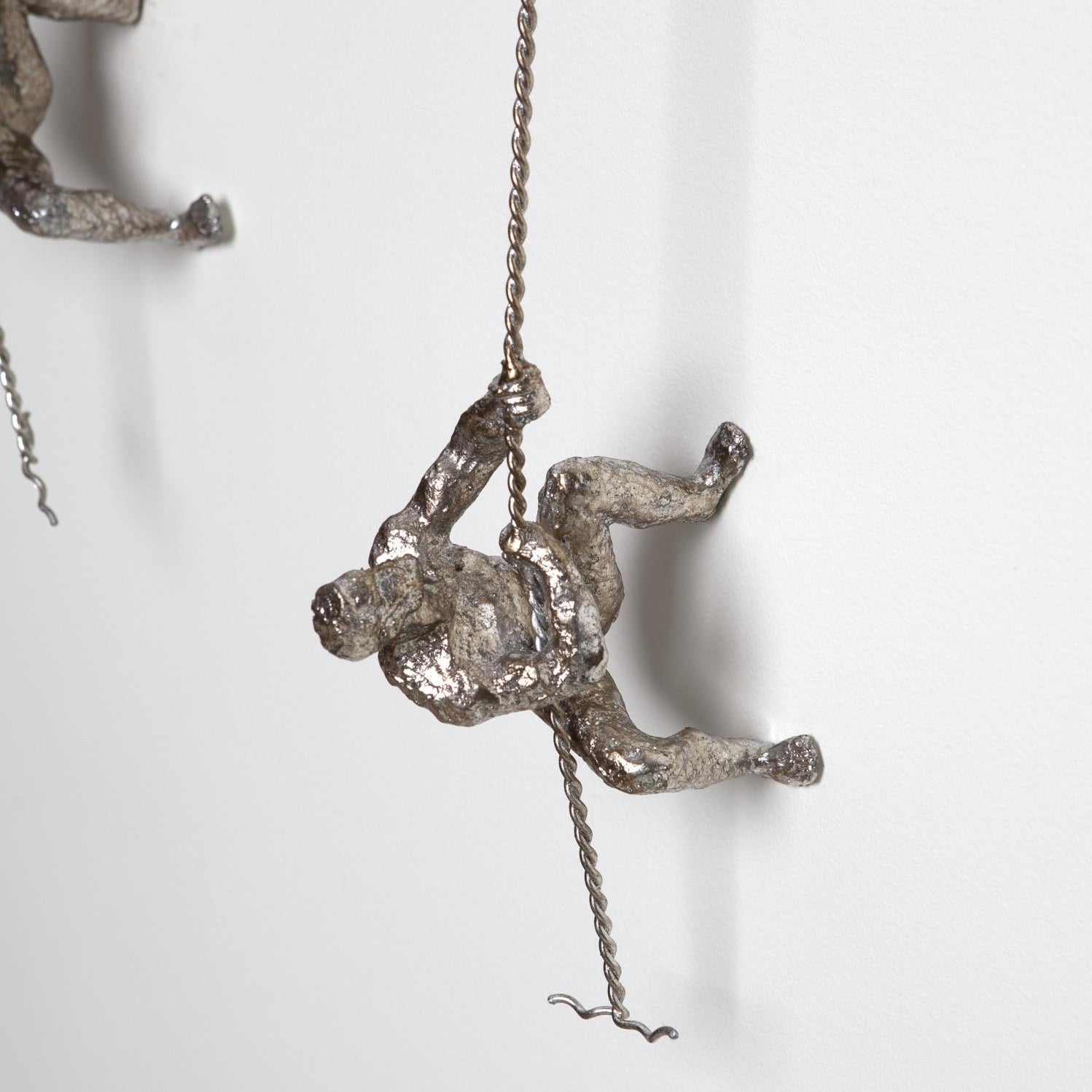 Climbing Man Wall Sculpture — AllSculptures