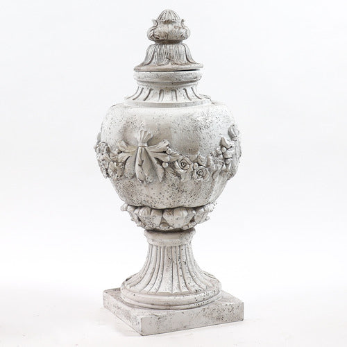 Tower Wall Finial with Lid — AllSculptures