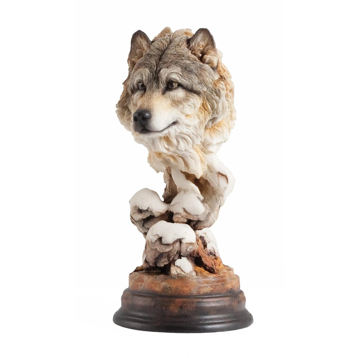 Vagabond Wolf Sculpture by Stephen Herrero — AllSculptures