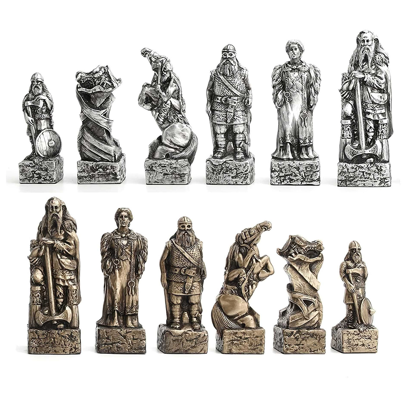Nordic Viking Chess Set — AllSculptures
