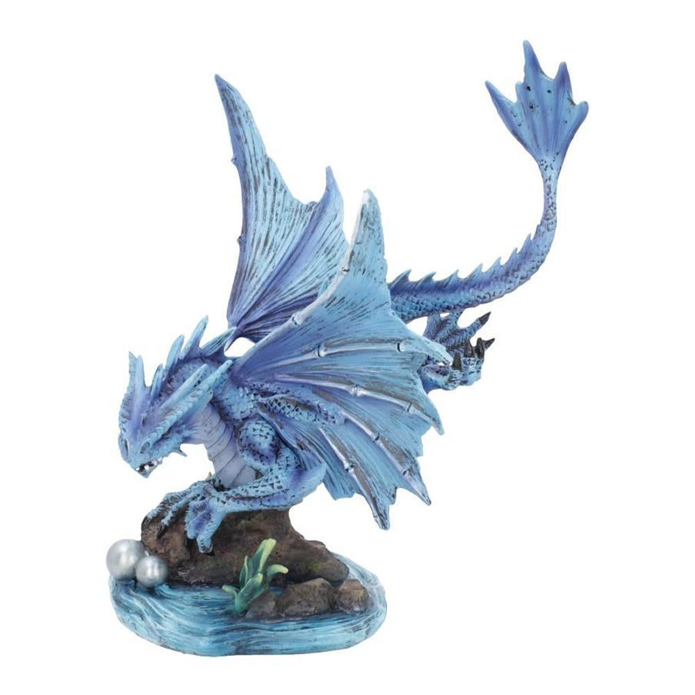 Blue Water Dragon Statue by Anne Stokes — AllSculptures
