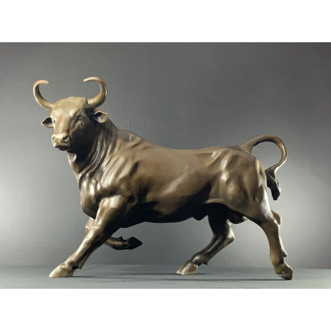 Bronze Bull Sculpture — AllSculptures