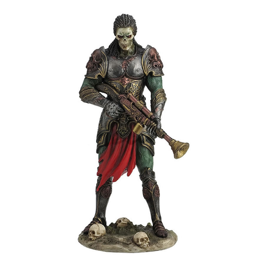Armored Zombie Warrior Statue — AllSculptures