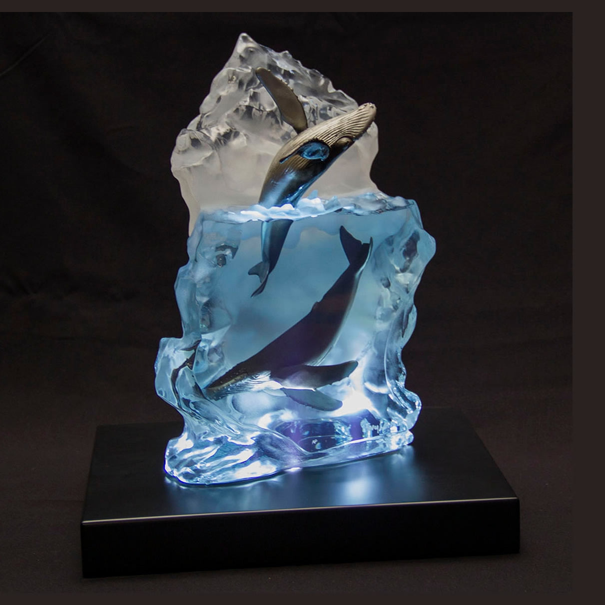 LED Lighted Sculpture Display Base — AllSculptures