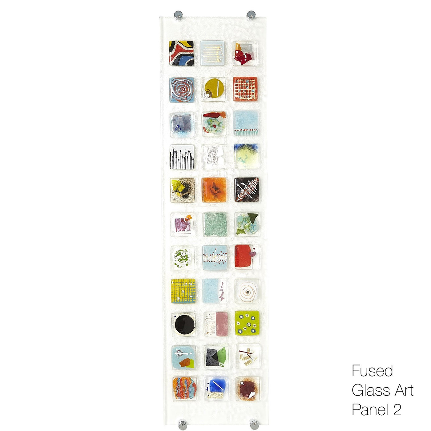 Art Glass Fused Wall Panel — AllSculptures