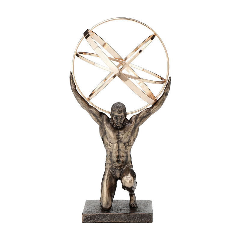 Atlas Carrying The Celestial Spheres Statue | Atlas Statue — AllSculptures