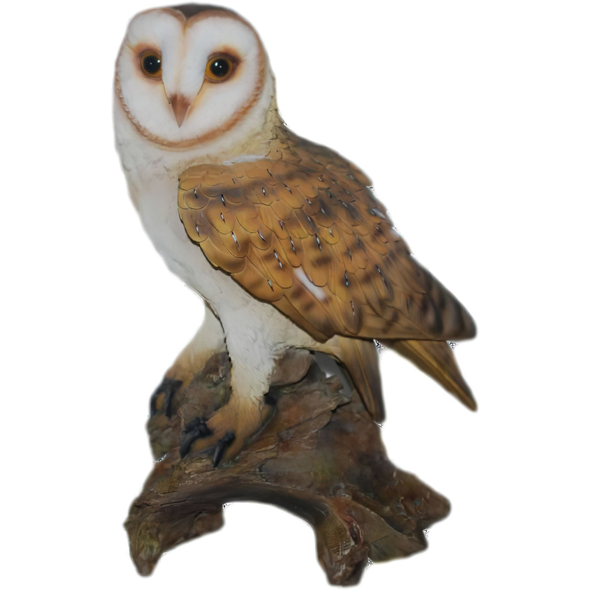 Barn Owl Statue- 14.25"H — AllSculptures