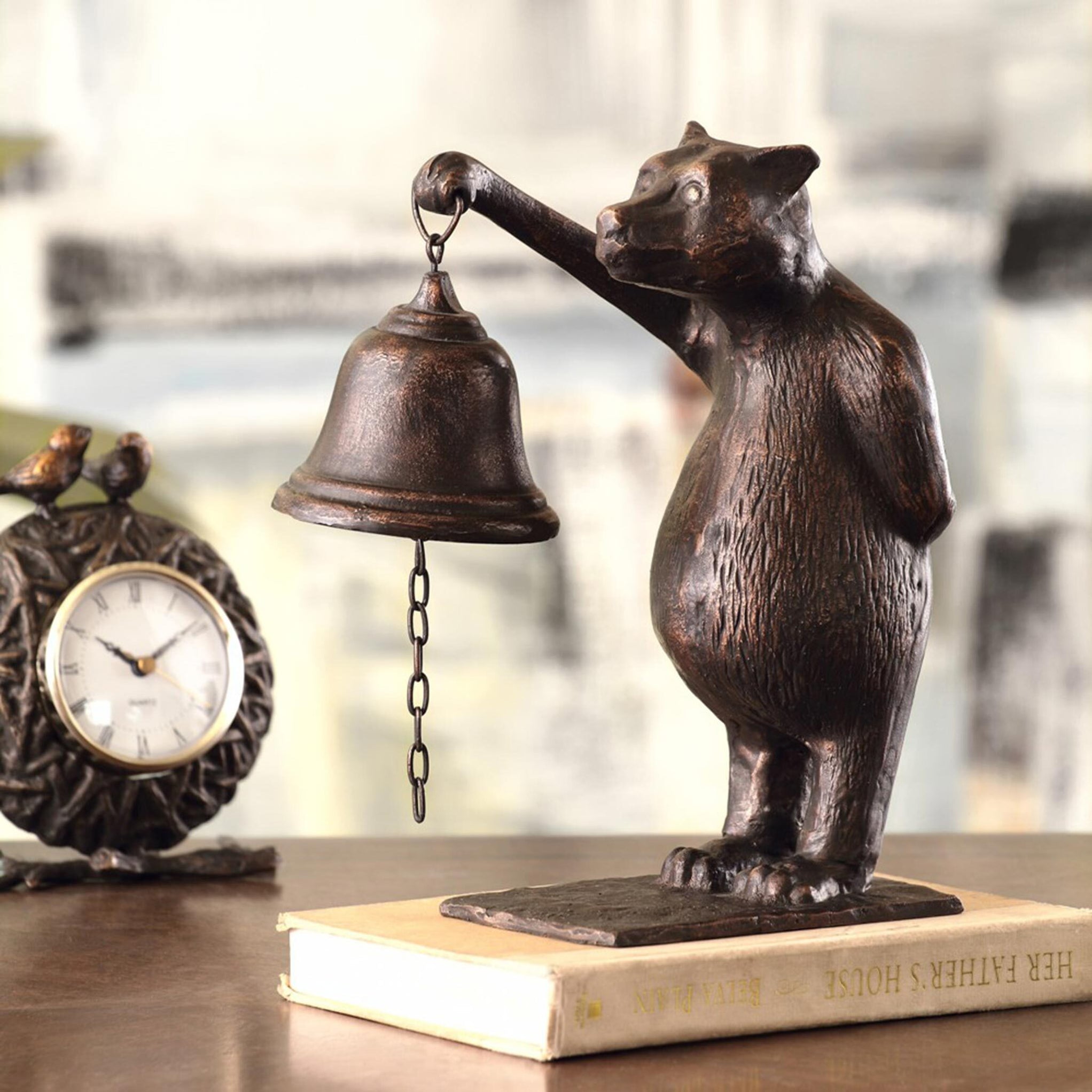 Bear Table-Dinner Bell by San Pacific International/SPI Home ...