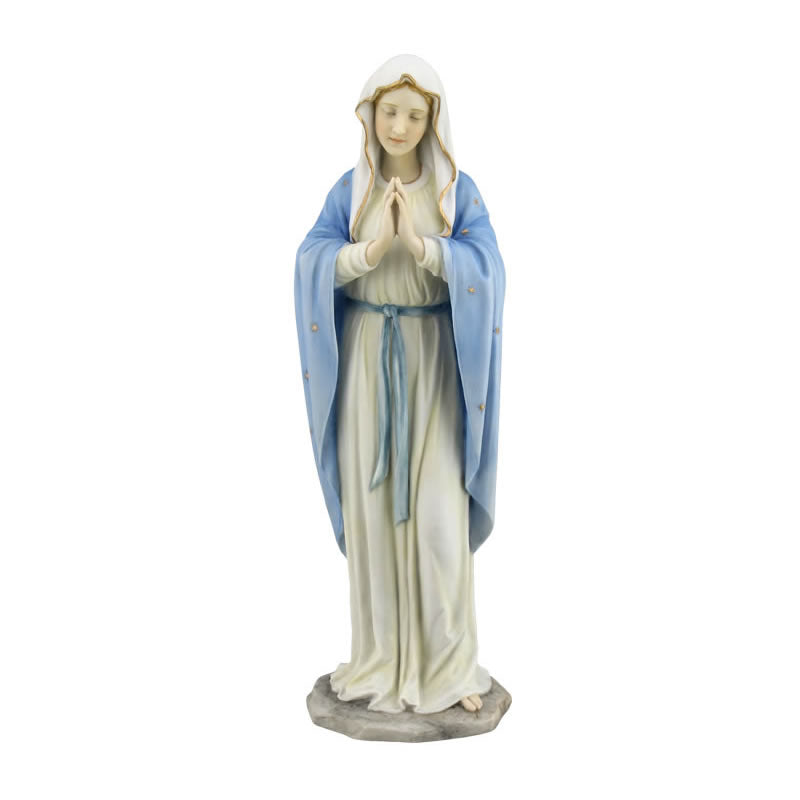 Blessed Virgin Mary In Blue Statue — AllSculptures