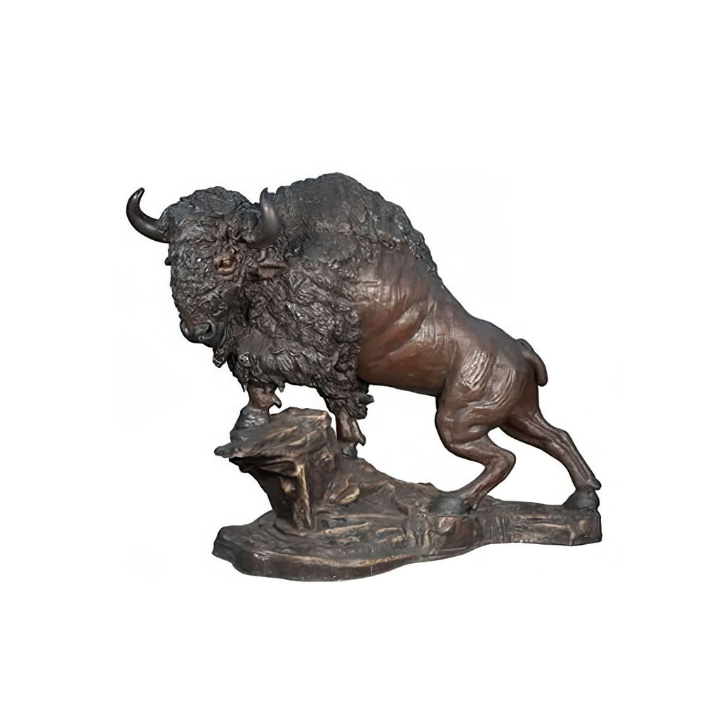 Buffalo Sculptures-Buffalo Statues-AllSculptures.com