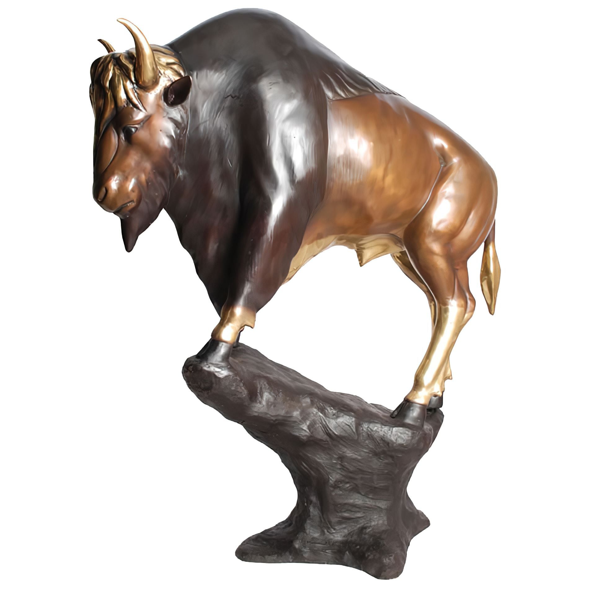 Buffalo Sculptures-Buffalo Statues-AllSculptures.com