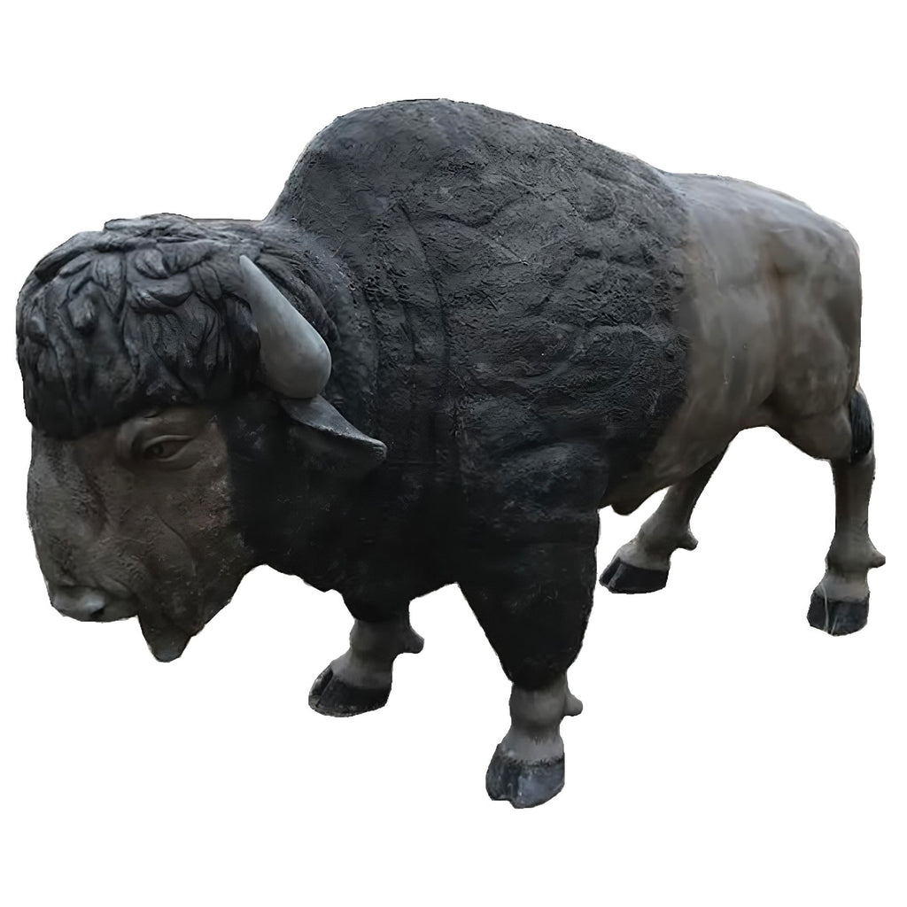 Buffalo Sculptures-Buffalo Statues-AllSculptures.com