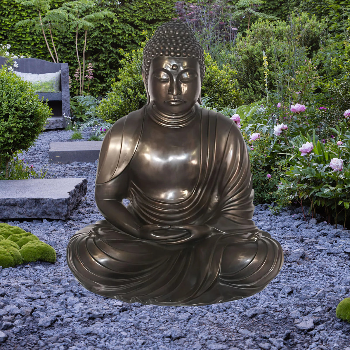 Asian Garden Sculptures | Outdoor Asian Decor — AllSculptures