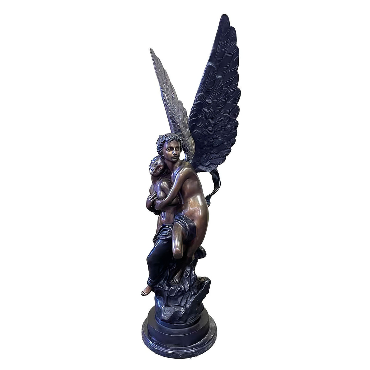 Bronze Cupid & Psyche Sculpture — AllSculptures