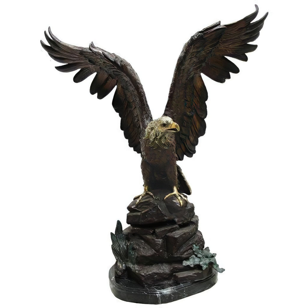 Large Eagle Statues | 36"+ Eagle Statues for Sale — AllSculptures