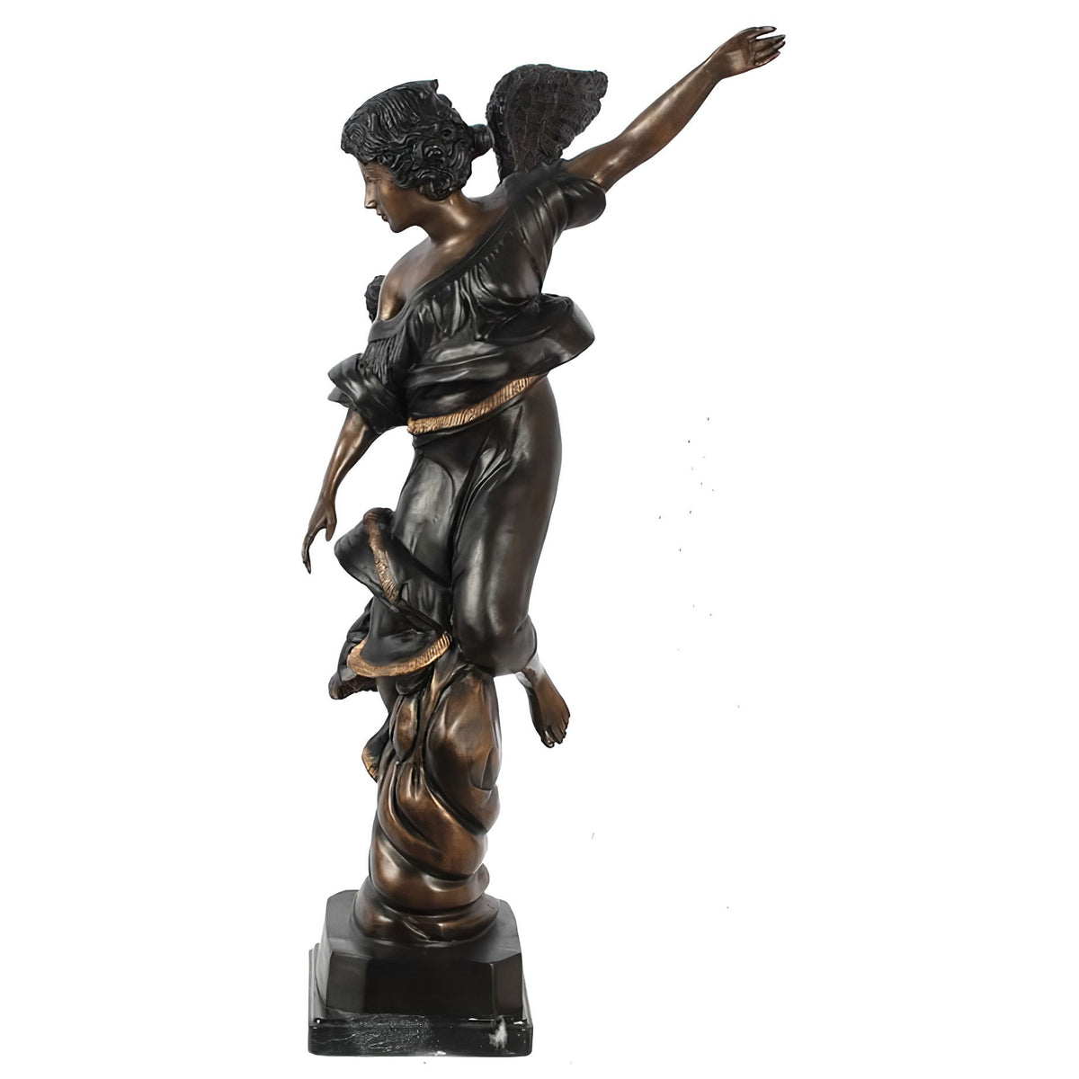 Bronze Floating Angel Sculpture — AllSculptures