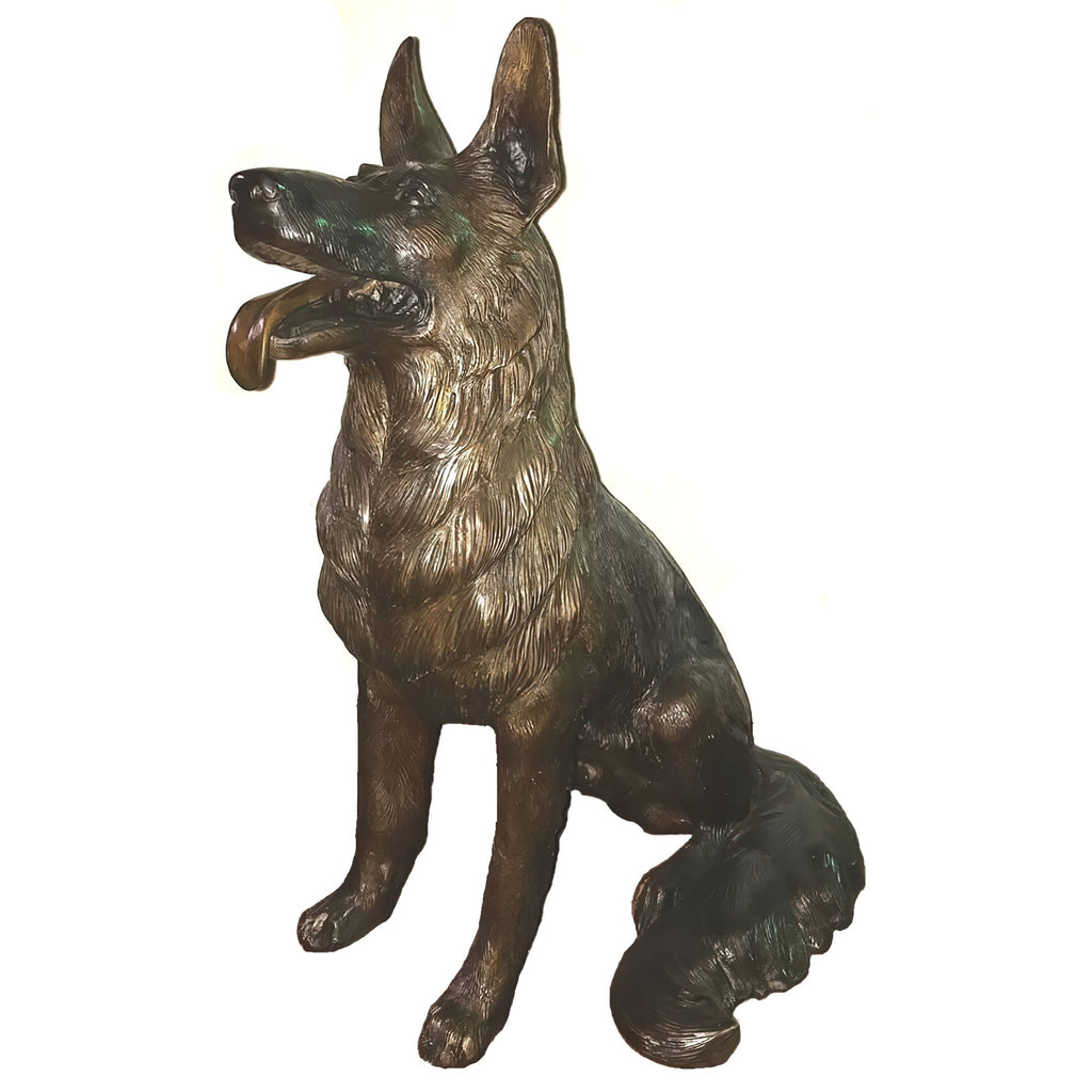 German Shepherd Statue, Sculpture & Figurine | AllSculptures.com