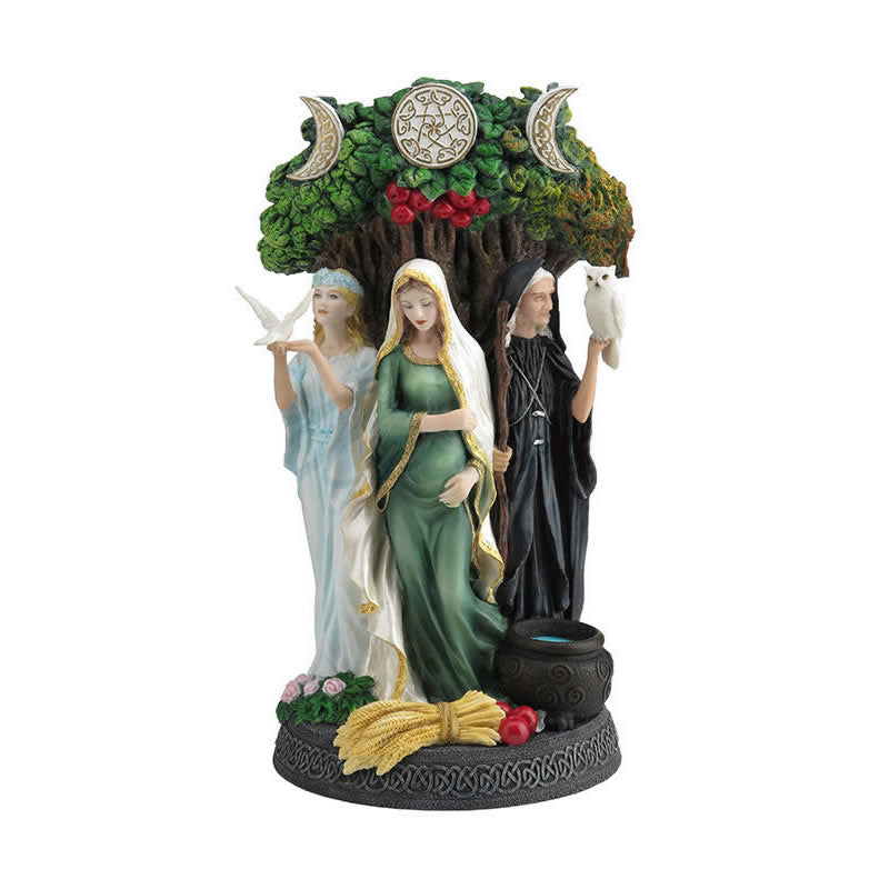 Celtic Triple Goddess Maiden Mother And The Crone Statue — AllSculptures