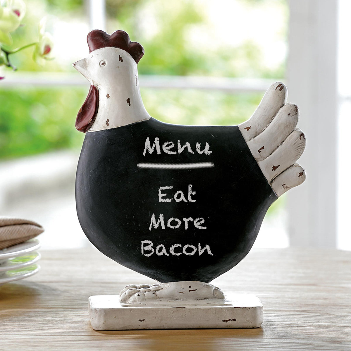 Chicken Chalkboard by San Pacific International/SPI Home — AllSculptures