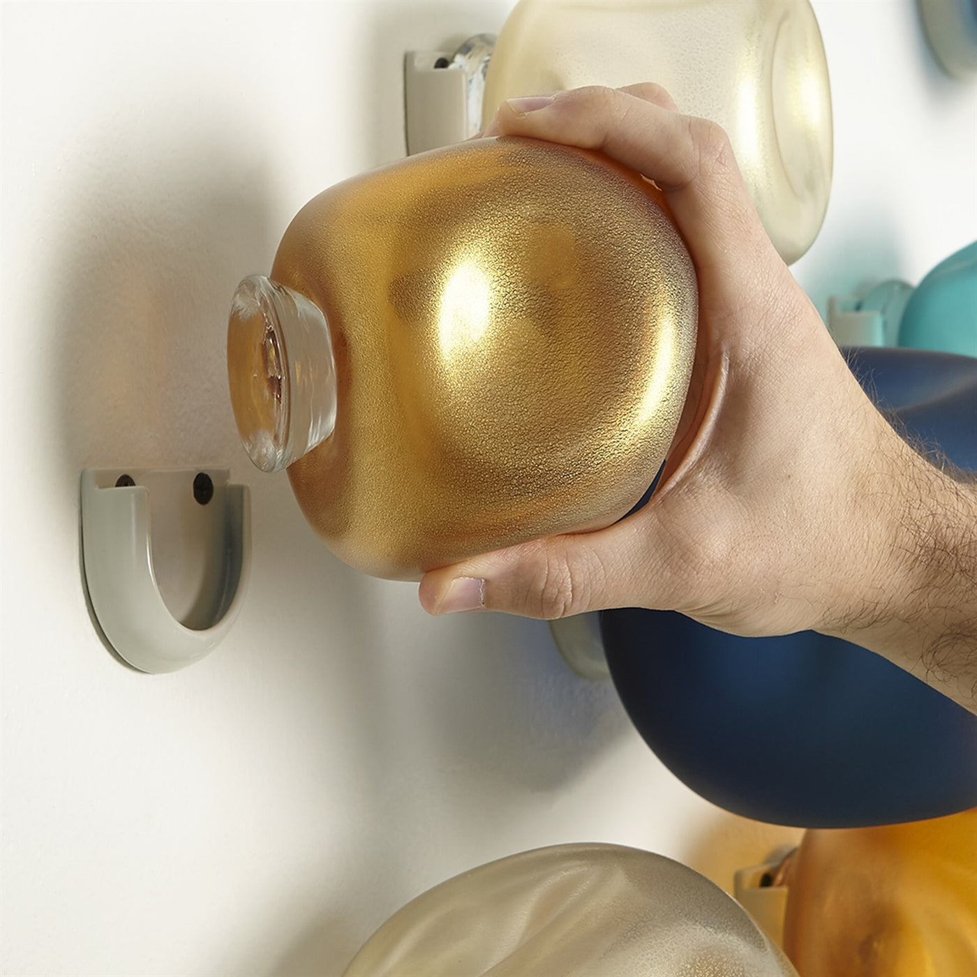 Art Glass Wall Rocks — AllSculptures