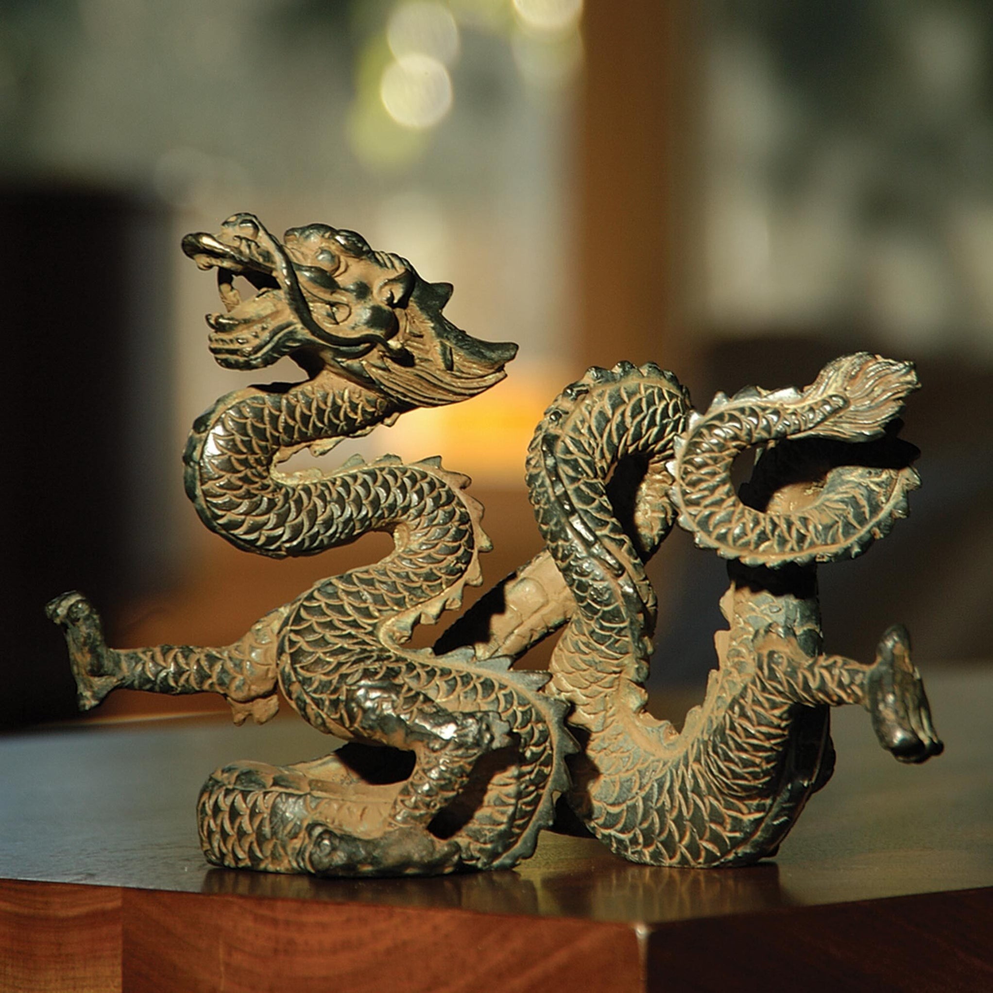 Dragon of the West Wind Statue by San Pacific International/SPI Home ...