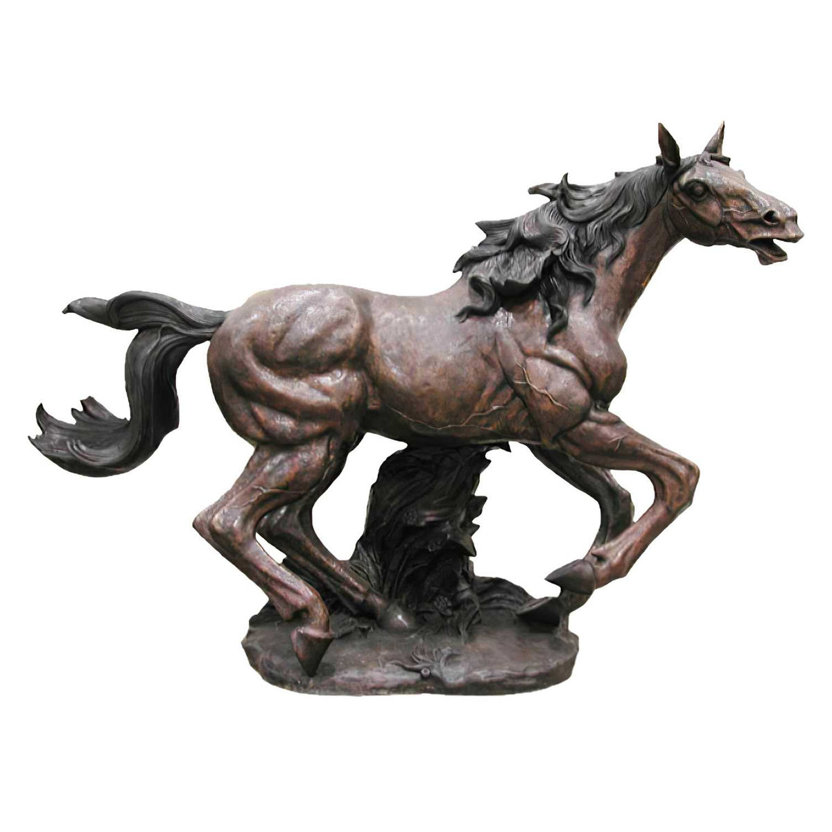 Bronze Running Horse Sculpture, Extra Large — AllSculptures