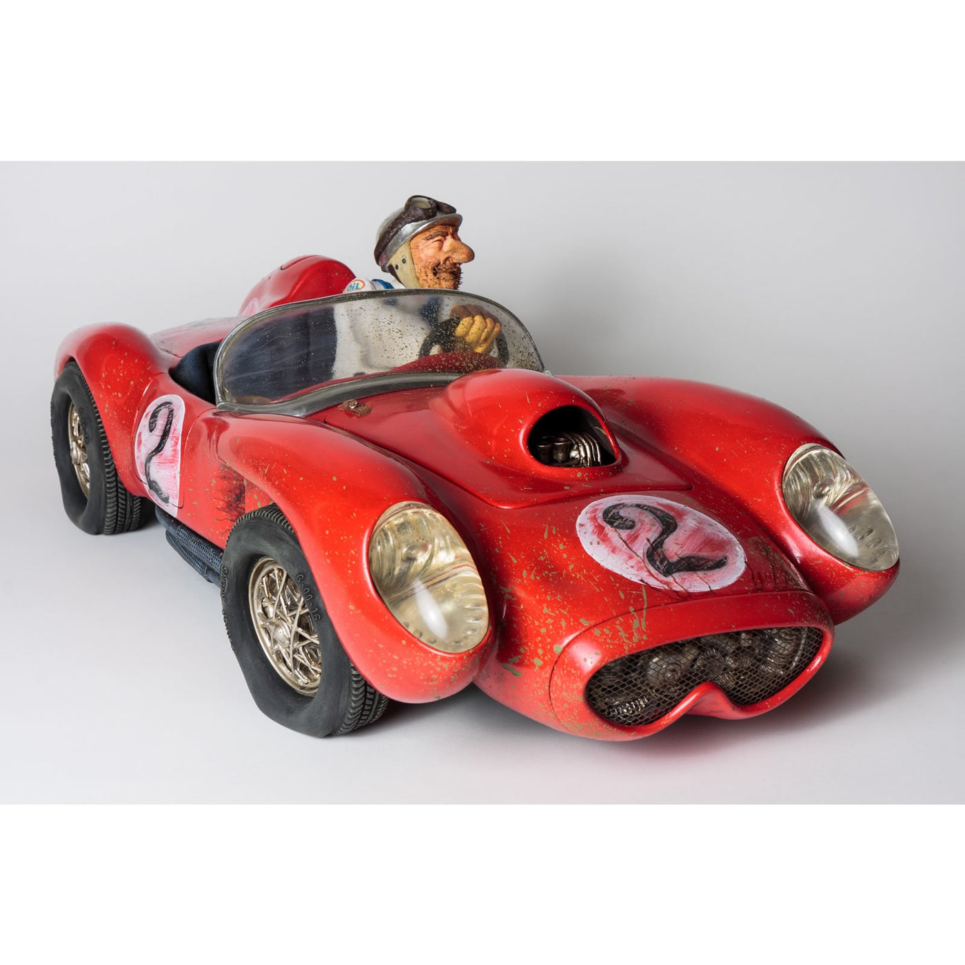 The Fireball Race Car Sculpture — AllSculptures