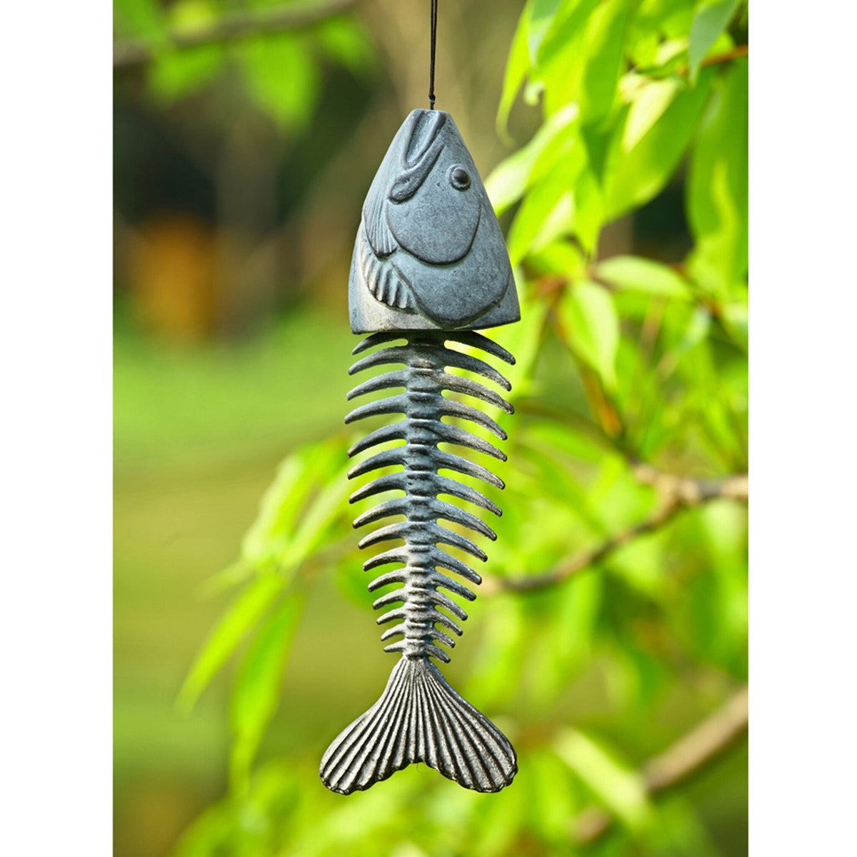 Fish Skeleton Wind Chime by San Pacific International/SPI Home ...