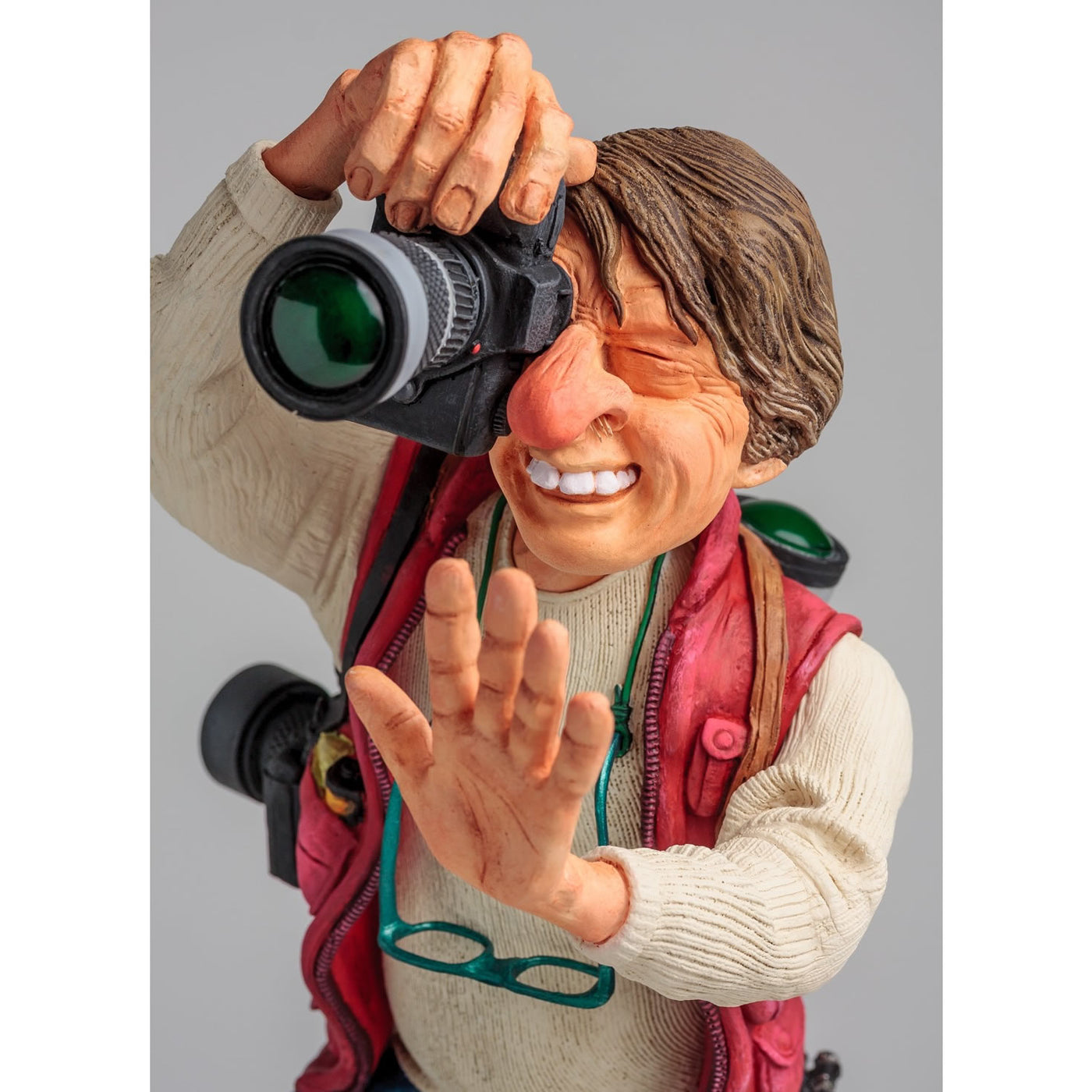 The Photographer Comic Sculpture — AllSculptures