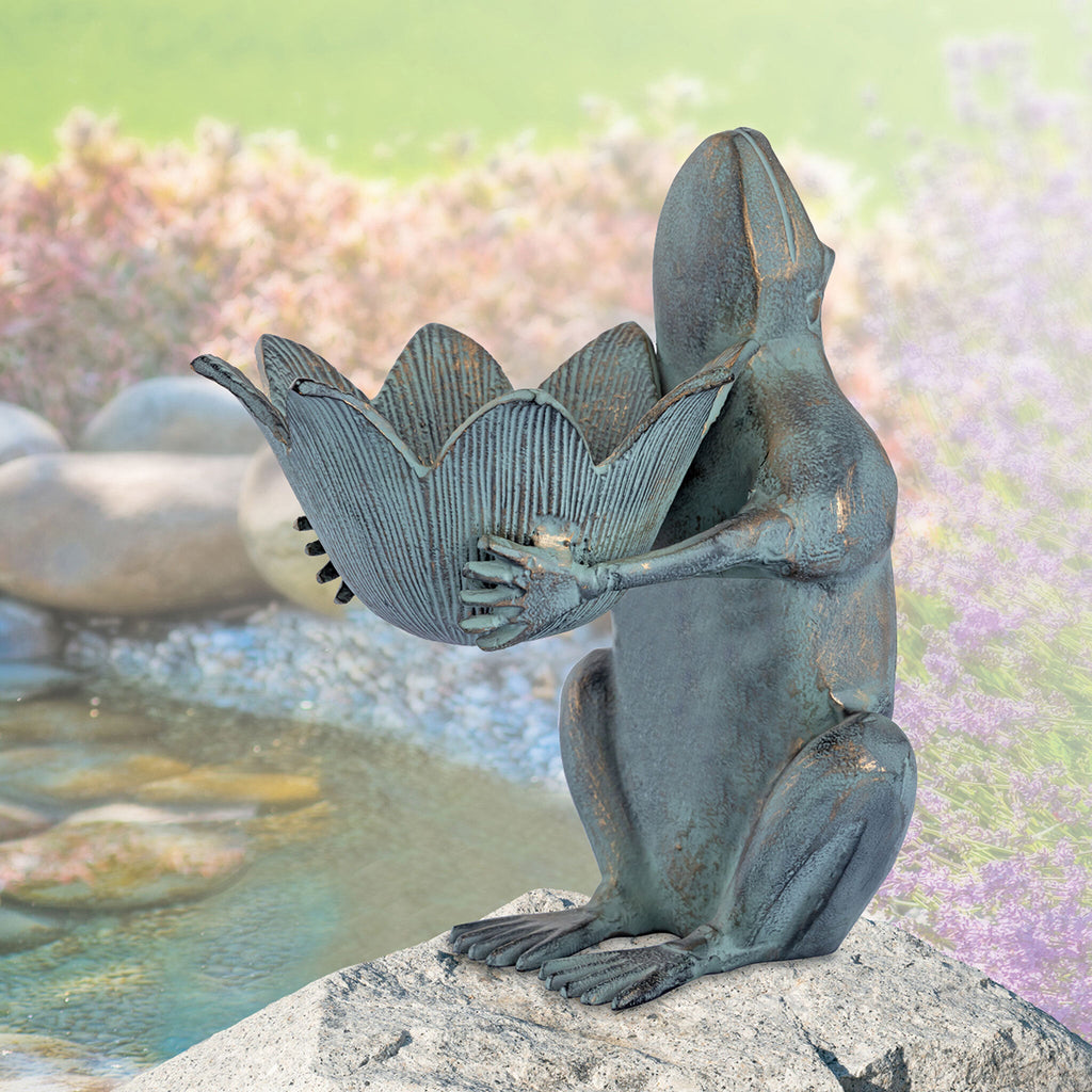 Frog & Toad Garden Sculptures - Add Whimsy to Your Outdoor Space ...