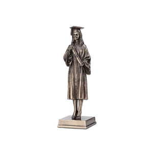 Graduation Cap And Gown Female Statue — AllSculptures