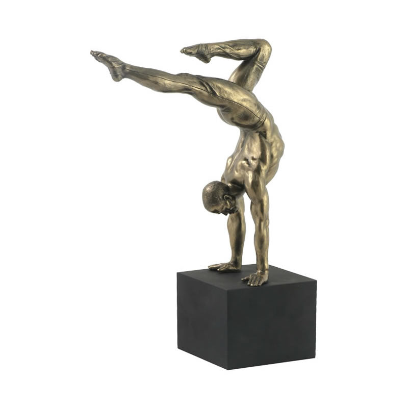 Handstand- Male Gymnast Statue — AllSculptures