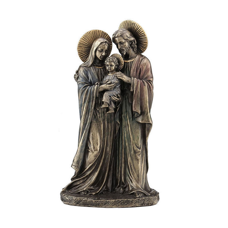 Holy Family Statue- Joseph and Mary Holding Young Jesus — AllSculptures