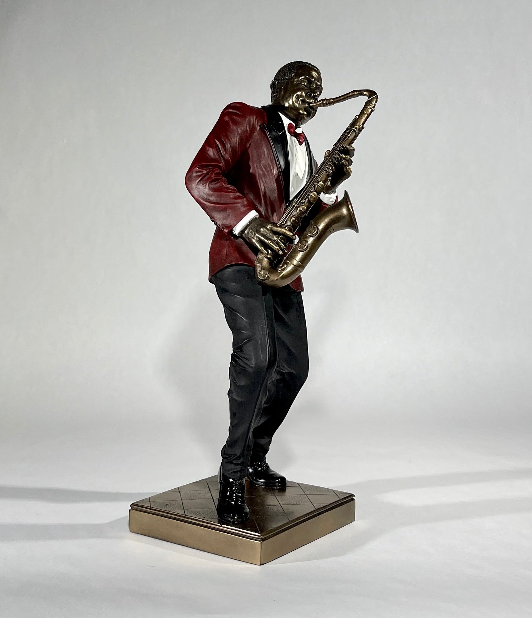 Jazz Band-Saxophone Player Statue — AllSculptures